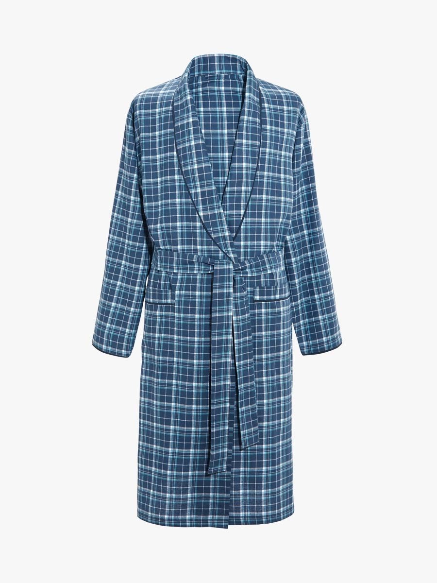Sky Blue Dressing Gown - Anisan Fashions LTD
