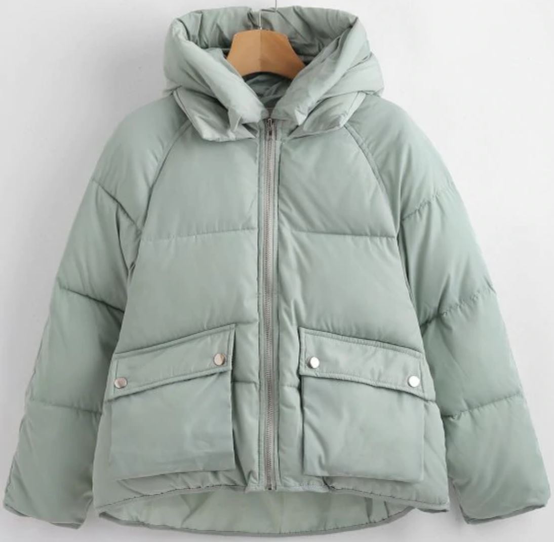 Hooded Quilted Jacket - Anisan Fashions LTD