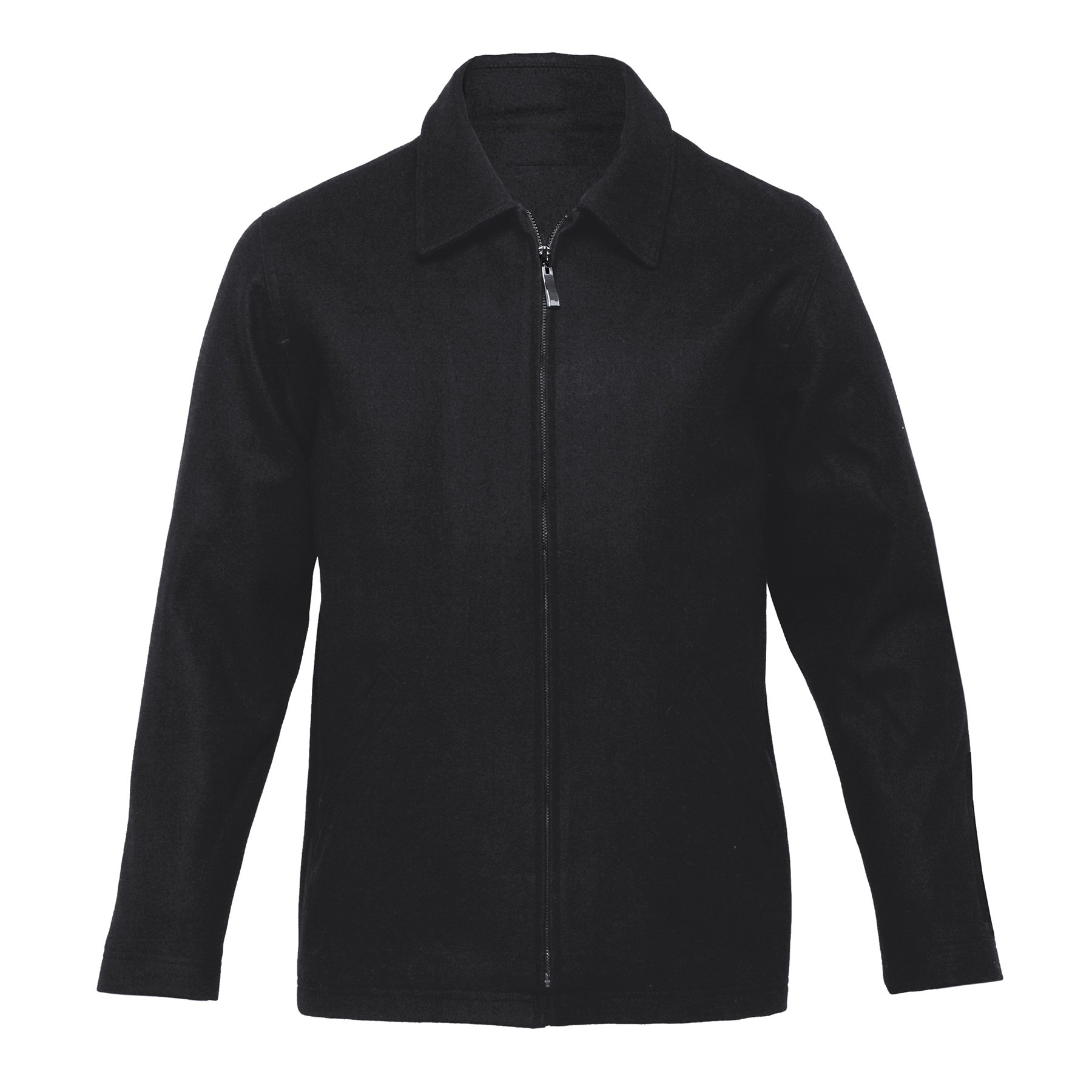 Melton Jacket - 80% Wool, 20% Nylon - Anisan Fashions LTD